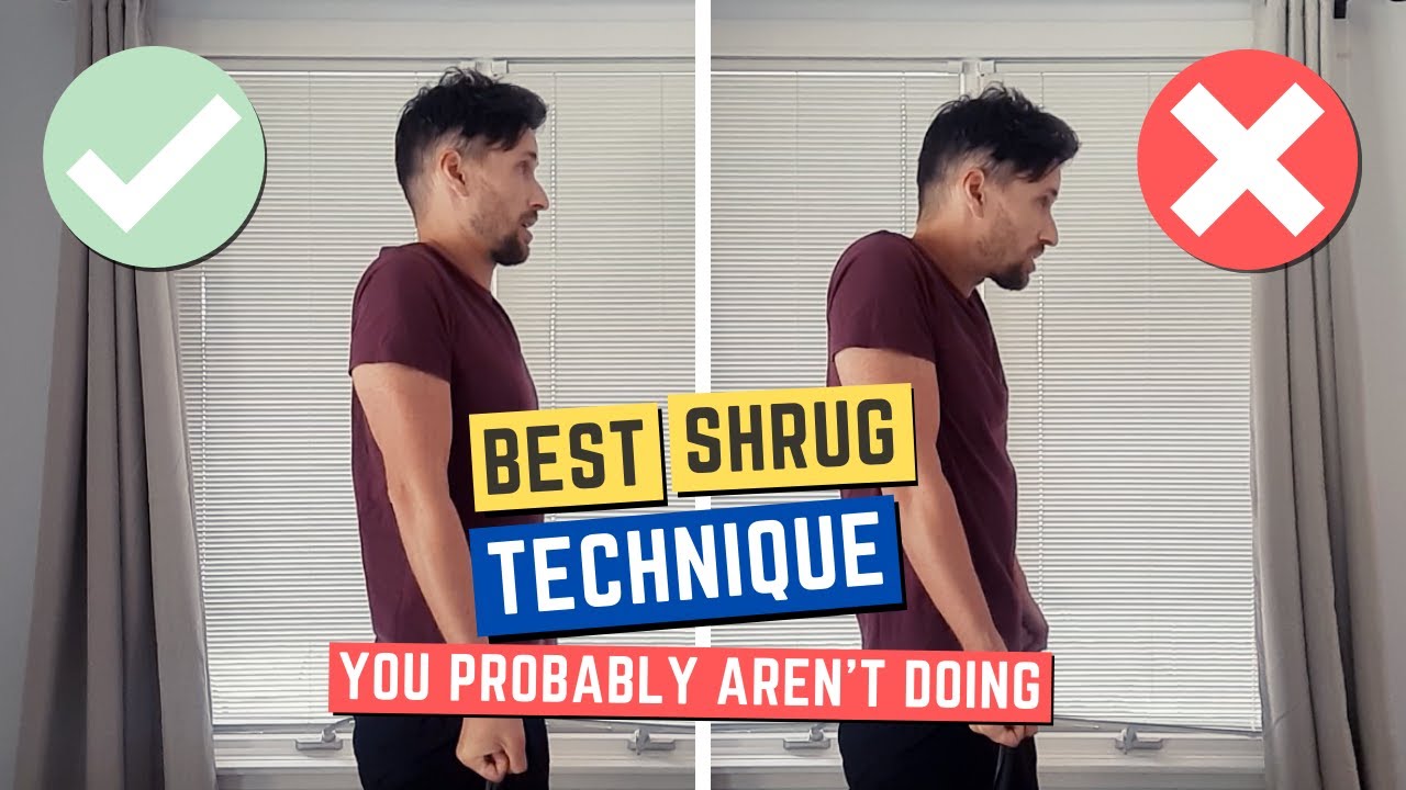 The SHRUG Technique You SHOULD Be Doing, But Probably Aren't... - YouTube
