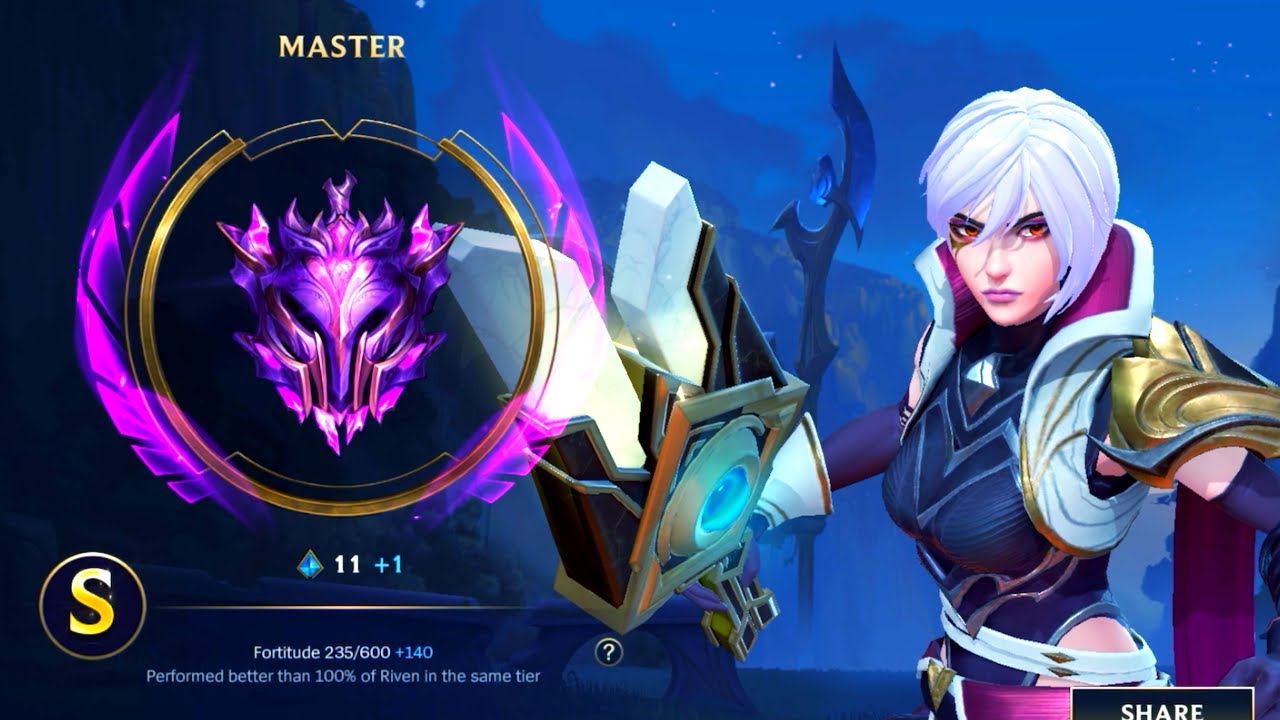 Sentinel Riven vs Sett Baron Lane Gameplay - wild rift（Season 7）HD ...