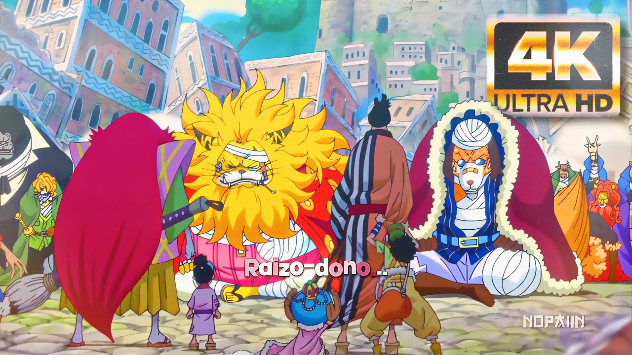 THIS IS 4K ANIME (One Piece Edit) - Raizo is safe - YouTube