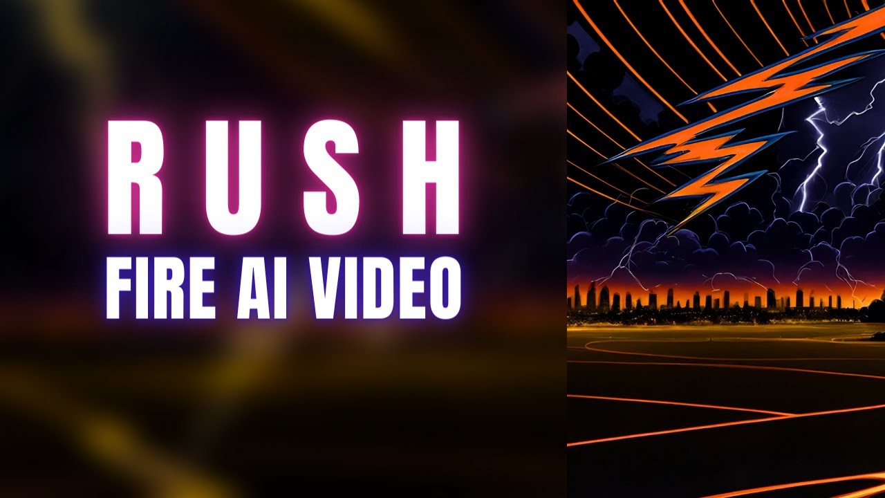 RUSH - Fire Generative AI Video: Lava And Diamond Meteor Showers (4K Tall) - YouTube