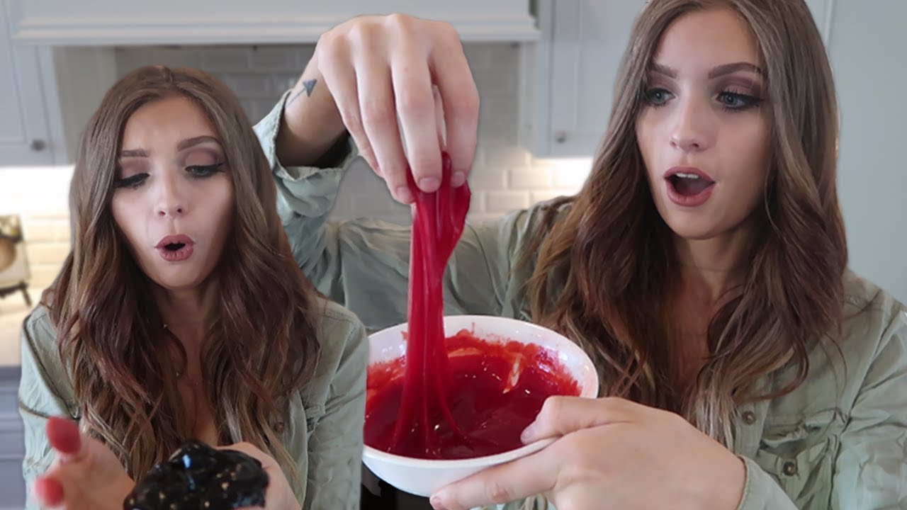 I DIDN'T KNOW YOU COULD EAT SLIME - YouTube