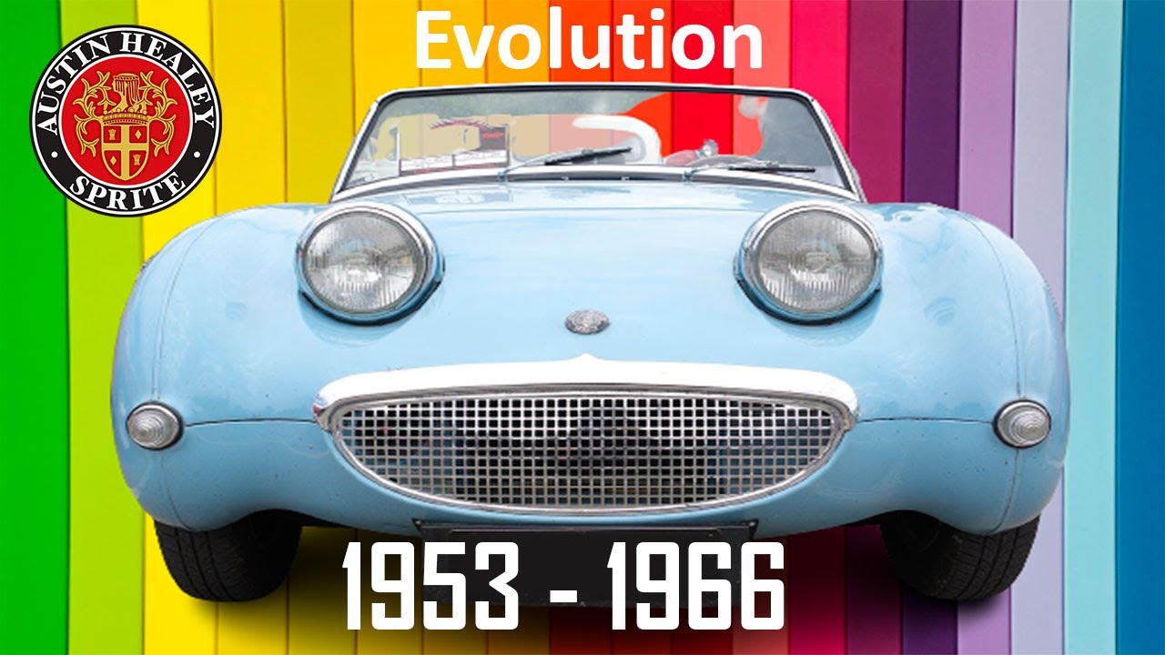 Evolution of Austin - Healey cars - Models in chronological order - YouTube