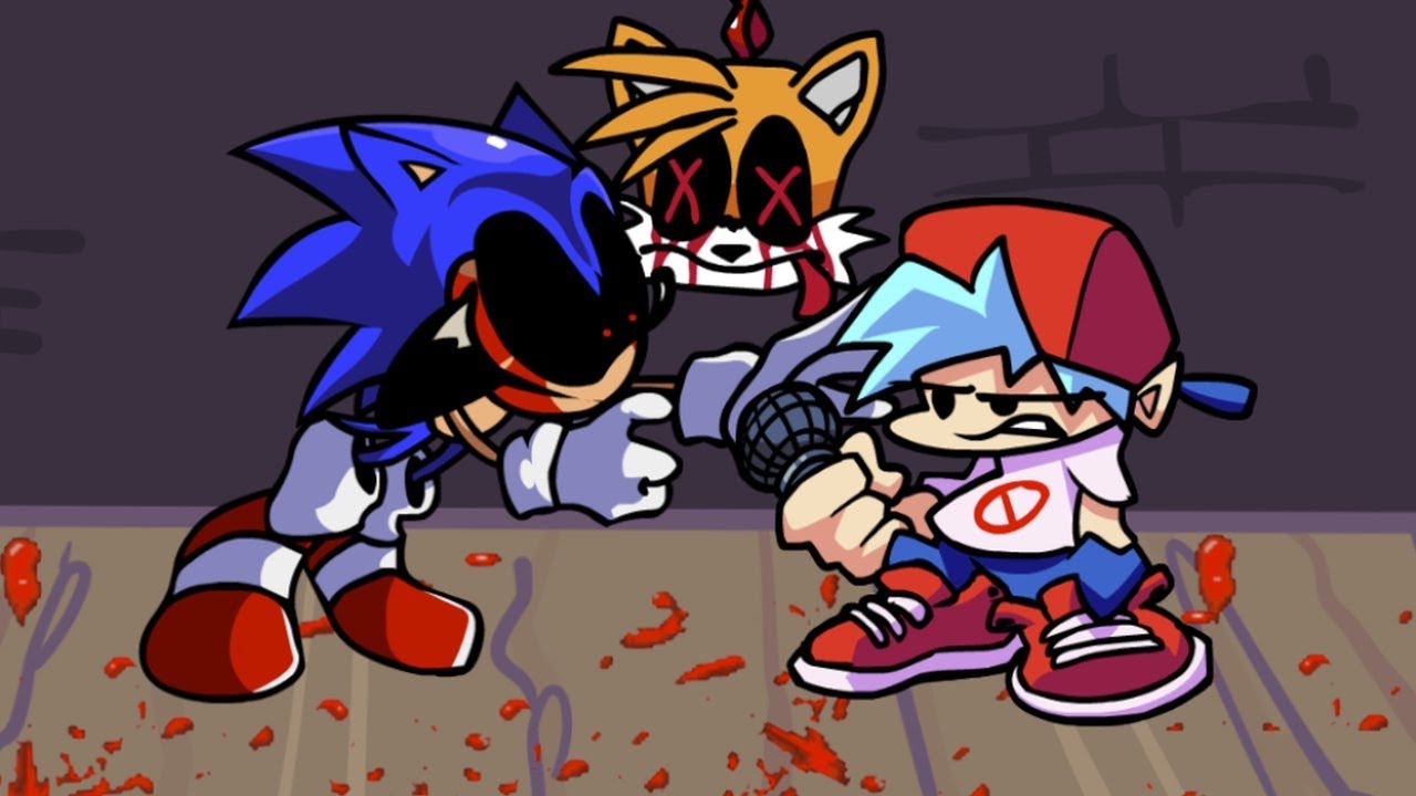 Friday Night Funkin’: Sonic EXE vs Boyfriend - YouTube
