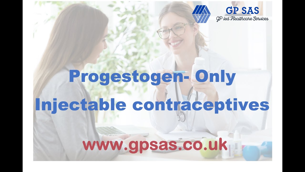 Progestogen- Only Injectable Contraceptives | Contraception | Dr Farman ...