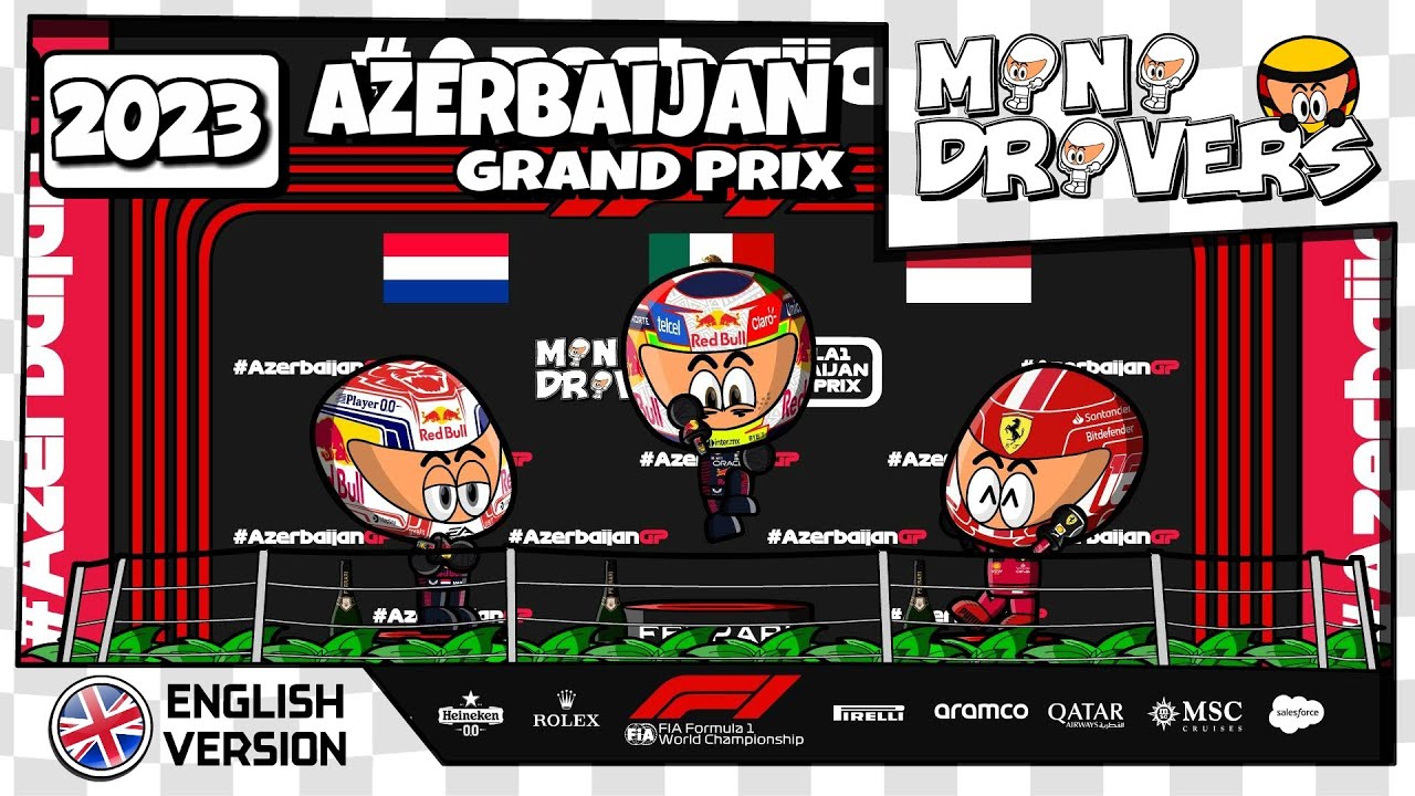 [EN] MiniDrivers - F1 highlights - 2023 Azerbaijan Grand Prix - YouTube