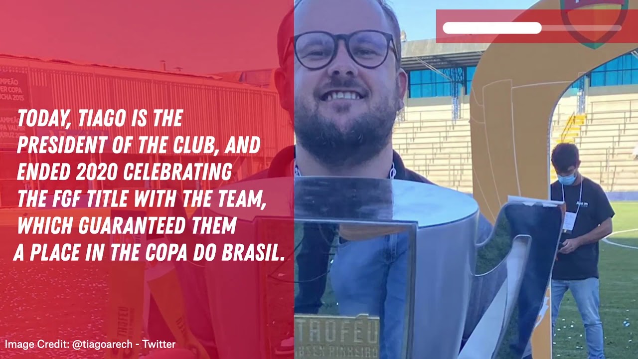 Tiago Rech - From lone fan to President! - YouTube