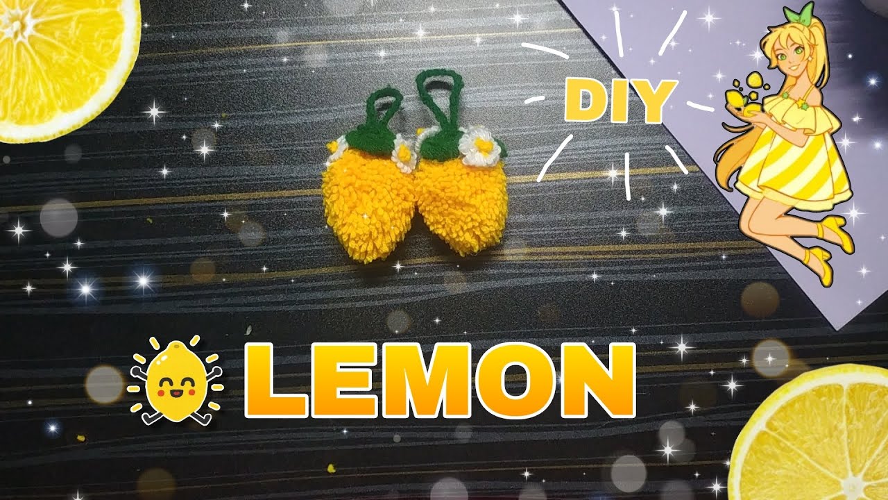 DIY cute lemon 🍋💛 | Crazy Crafts And Drawings - YouTube