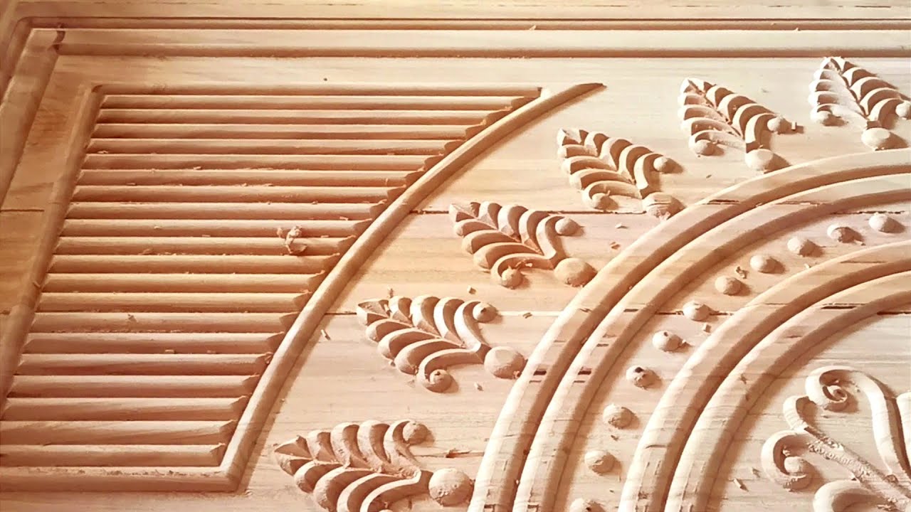 Most Amazing Smart Wooden Door Design⇔CNC Router Modern Door Design⇔ ...