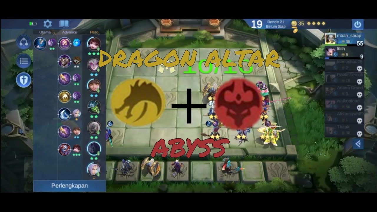 DRAGON ALTAR + ABYSS || MLBB || MAGIC CHESS - YouTube