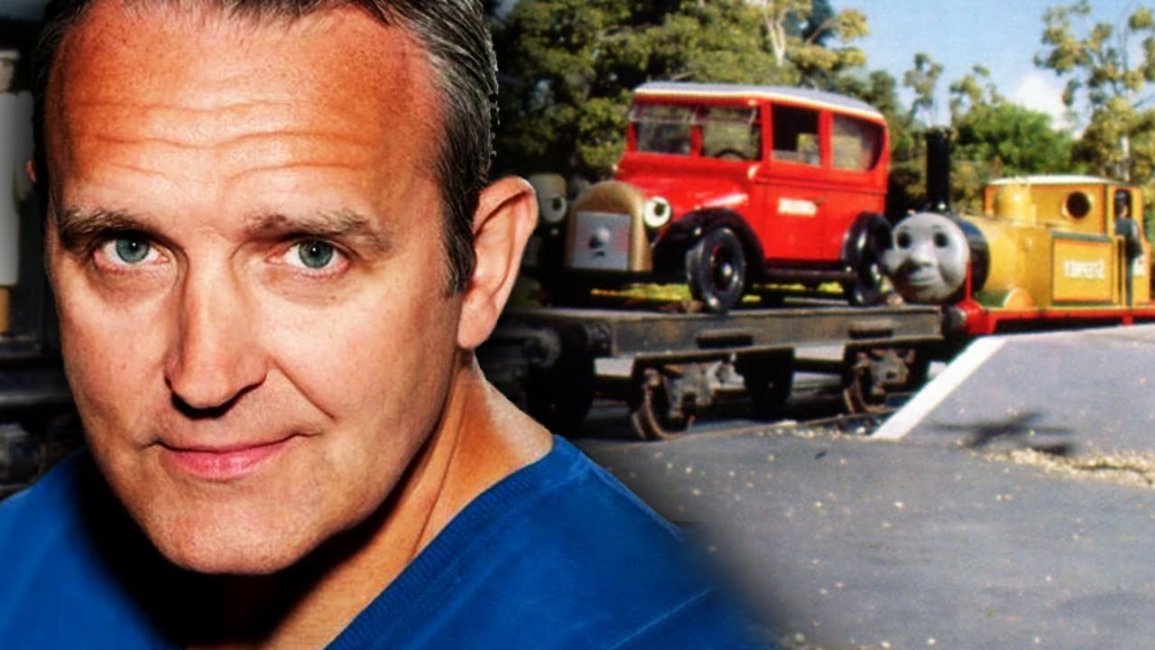 Mark Moraghan Narrates Train Stops Play - YouTube