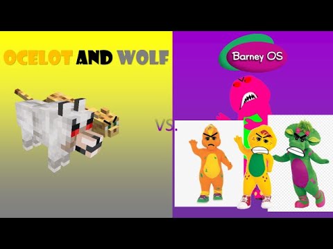 Ocelot And Wolf VS. Barney OS - YouTube