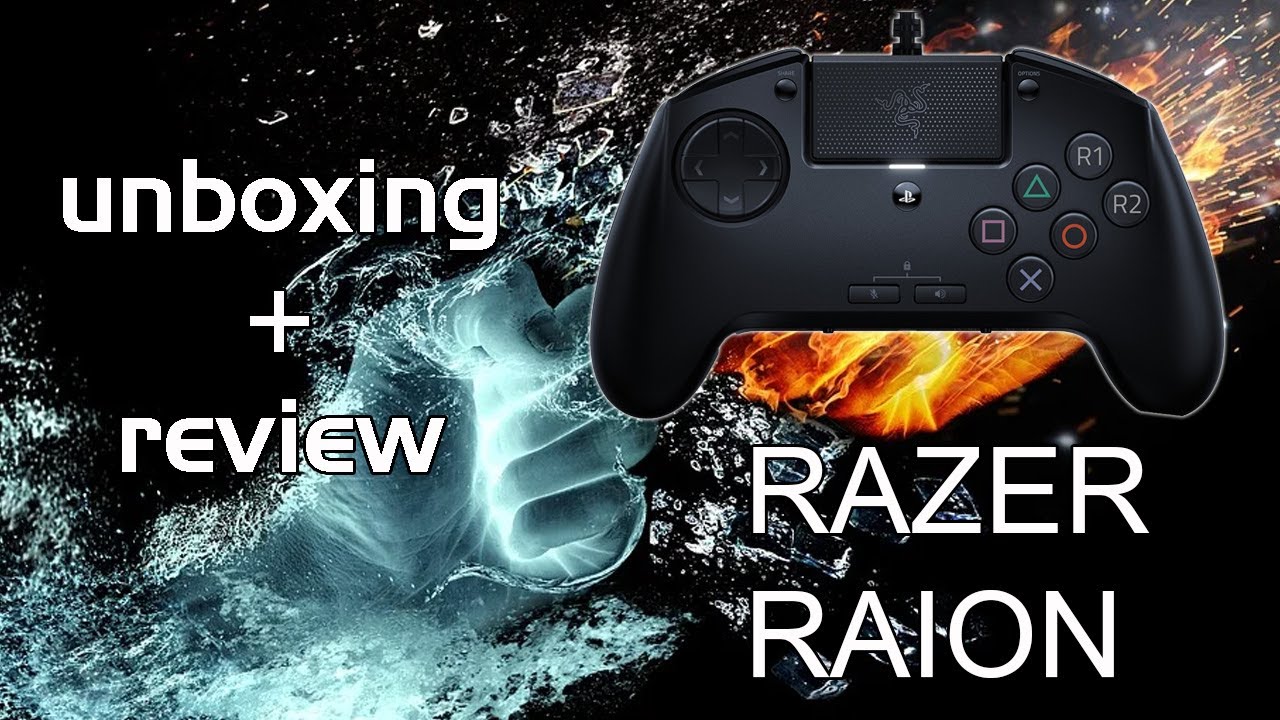 Unboxing y review gamepad arcade Razer Raion para PS4 - YouTube