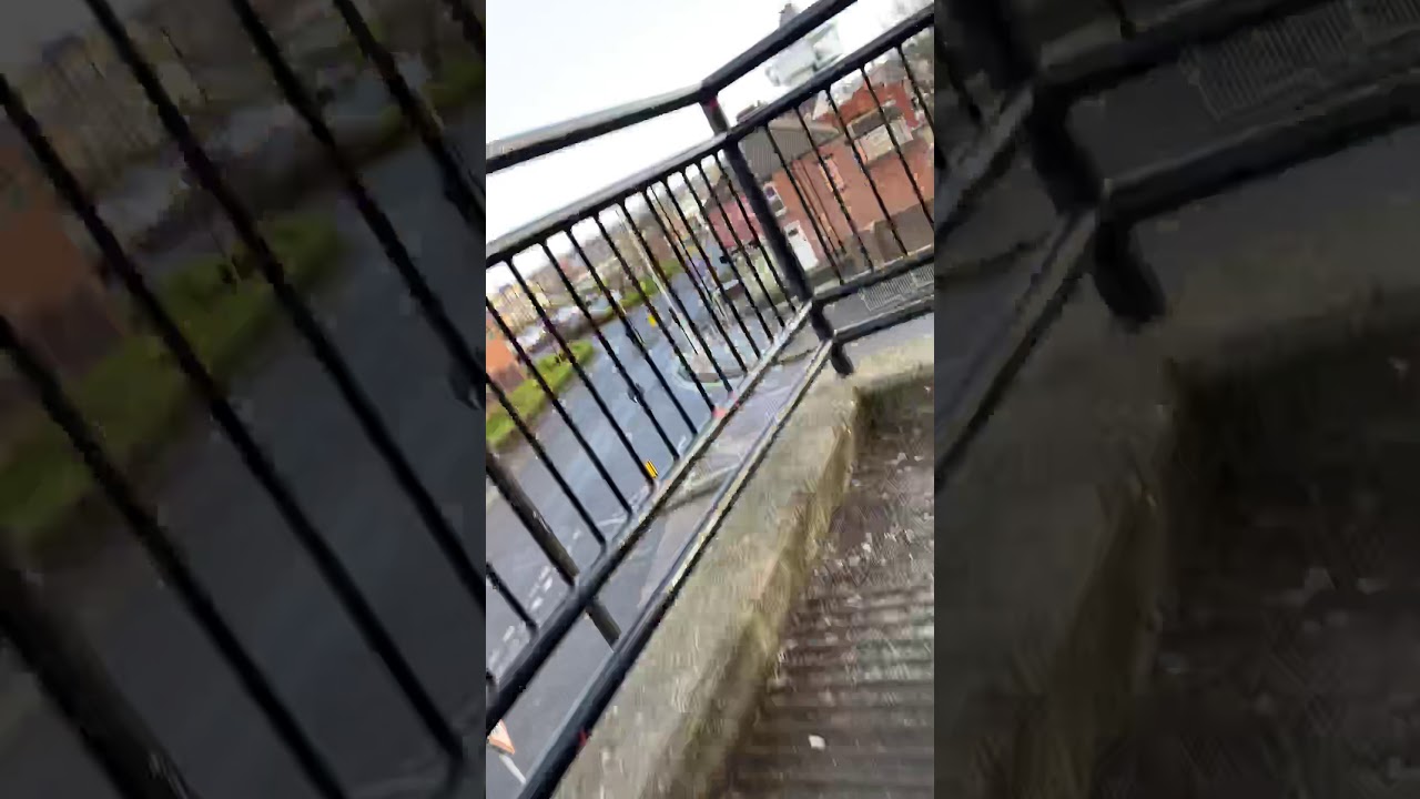 Tyne and Wear Metro - approaching Wallsend Platform 1 - YouTube