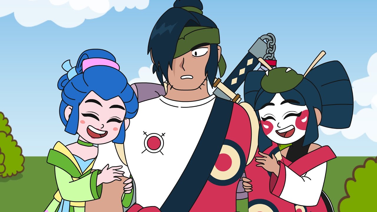 Brawl Stars Animation Kaze x Kenji x Tsukumogami Piper Skin - YouTube