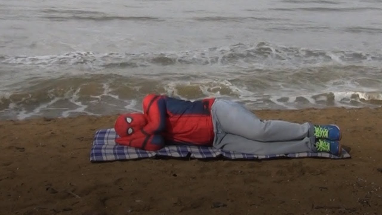Real Sea Sound , Meditation, Sleep, Sleeping, Spider Man Sleeping - YouTube