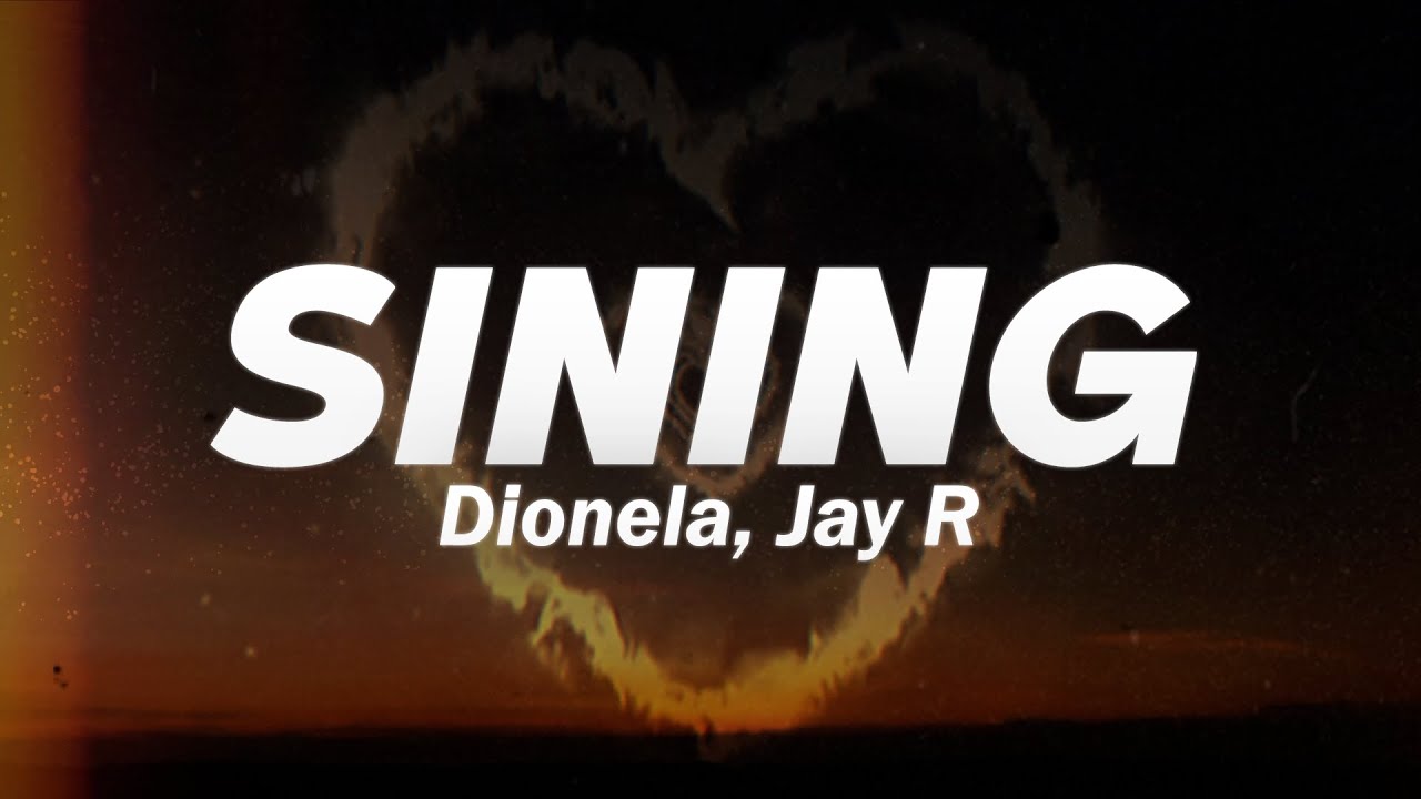 Dionela - sining (Lyrics) ft. Jay R - YouTube