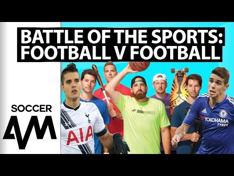 Dude Perfect, Oscar and Lamela: Football v Football Challenge