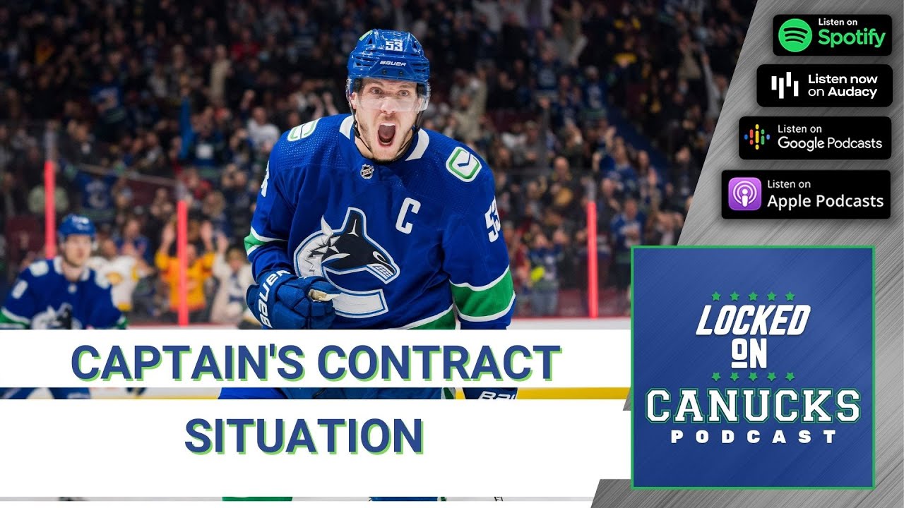 The Canucks Captain's Contract Conundrum - YouTube