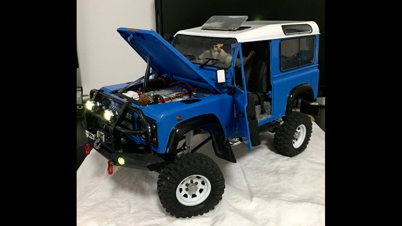 [land rover D90] personalized part#3 [RC4WD] ready to run - YouTube