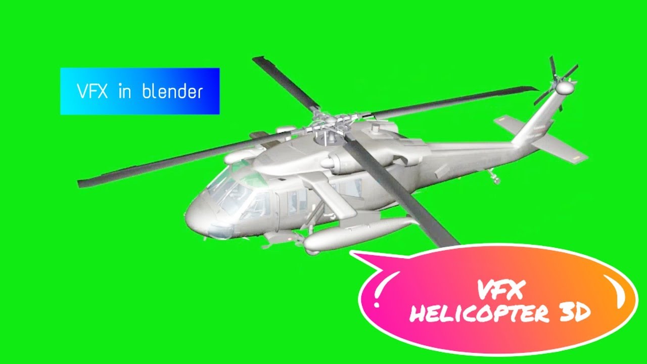 How to create heli in blender/blender heli VFX - YouTube
