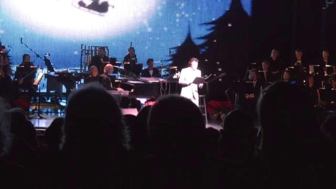 Johnny Mathis LIVE - Sending you a Little Christmas 2014 - YouTube