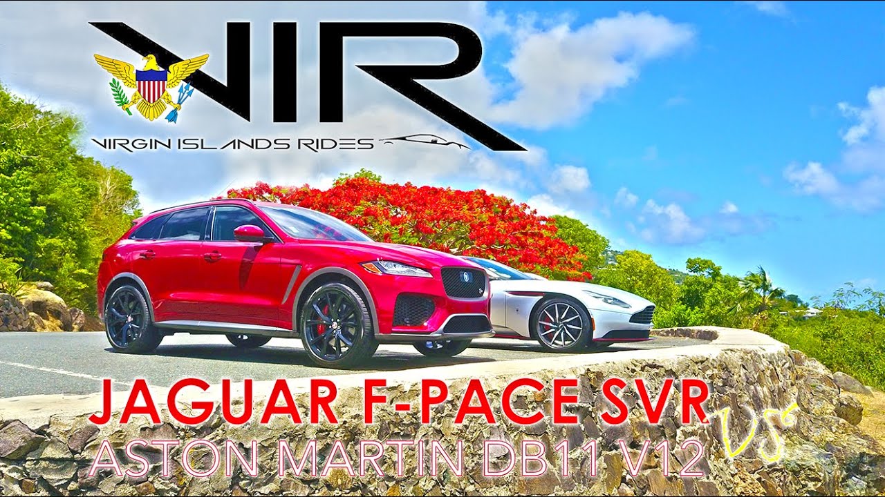 VI Rides Aston Martin DB11 VS Jaguar F Pace FVR - YouTube