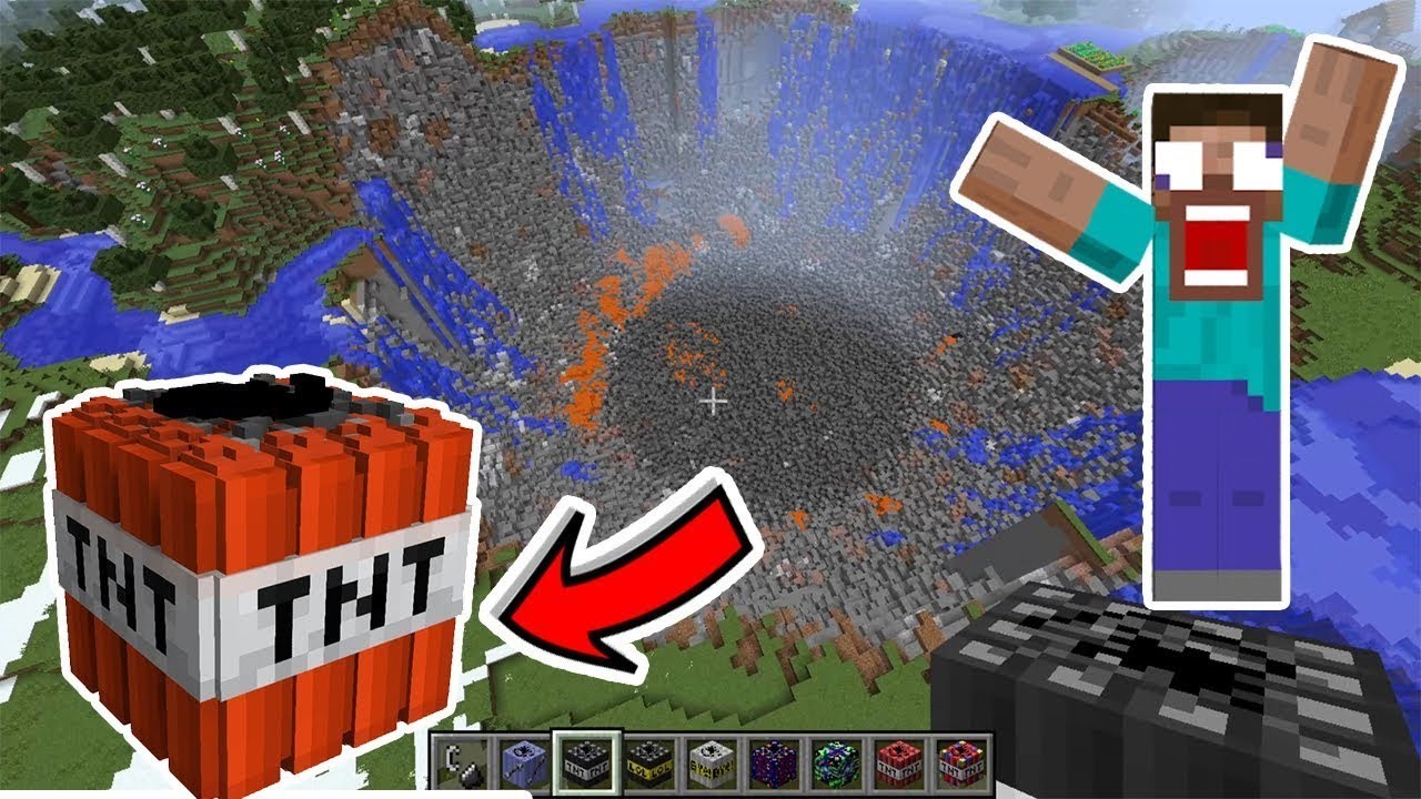 30 INSANE TNT EXPLOSION in Minecraft ( Funny Hindi Gameplay ...