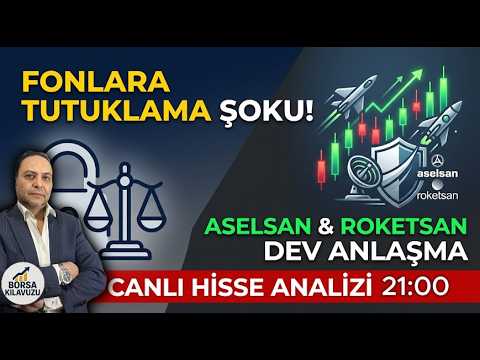 BORSA'DA DEPREM: FONLARA TUTUKLAMA! |ASELSAN & ROKETSAN DEV SÖZLEŞME Altın, Petrol, Hisse Analizleri