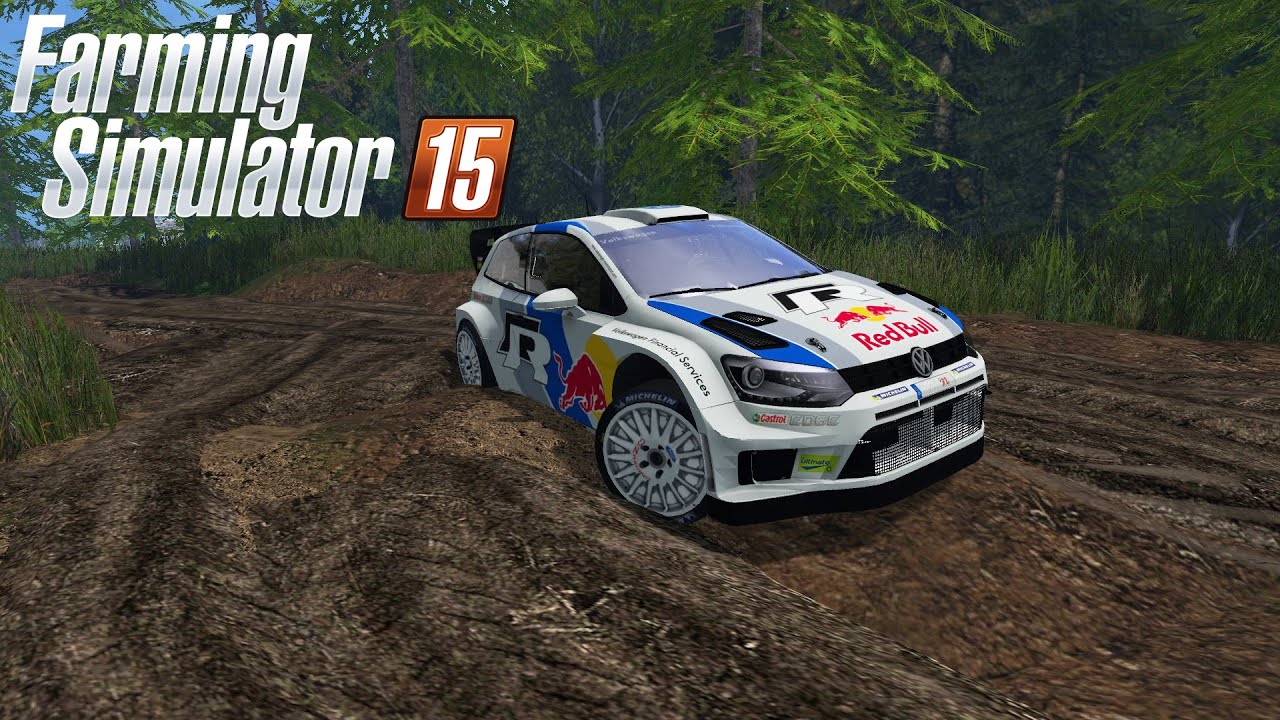 FARMING SIMULATOR 15 - MOD CARROS DE RALLY - YouTube