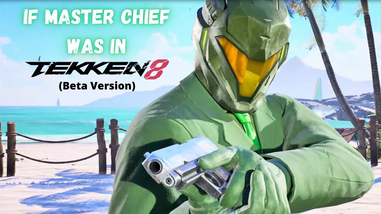 If Master Chief Was In Tekken 8 (Beta Version) - YouTube