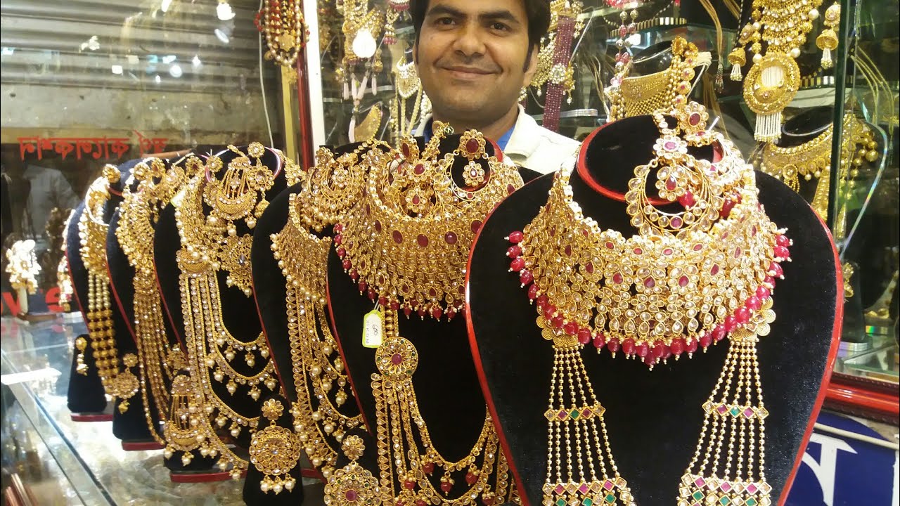 Amazing Diamond cutting Necklace set with huge collection - YouTube