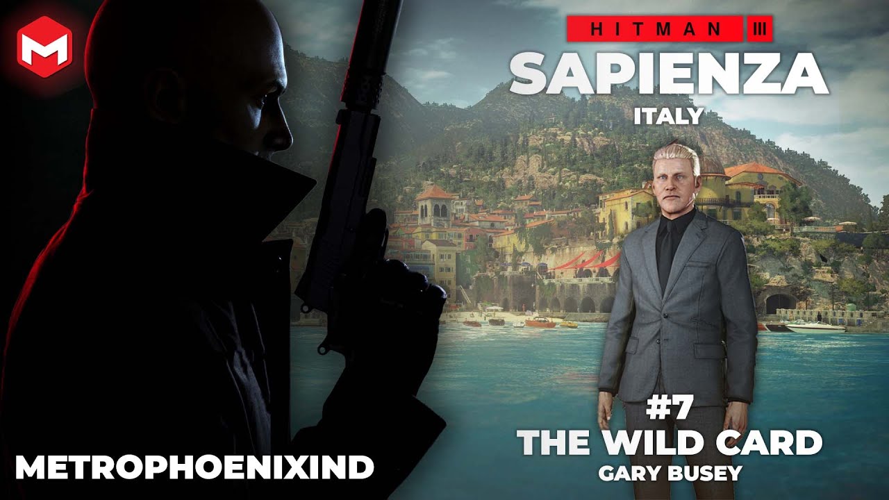 The Wild Card | Gary Busey | Elusive Target | HITMAN™ 3 Peacock Server ...