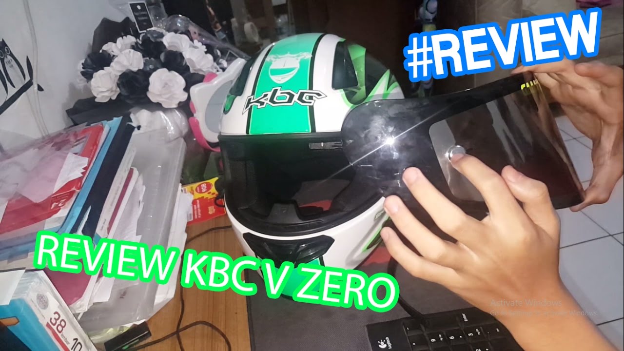 #1 Review Helm KBC V-Zero dan Tutorial [AndreJS] - YouTube