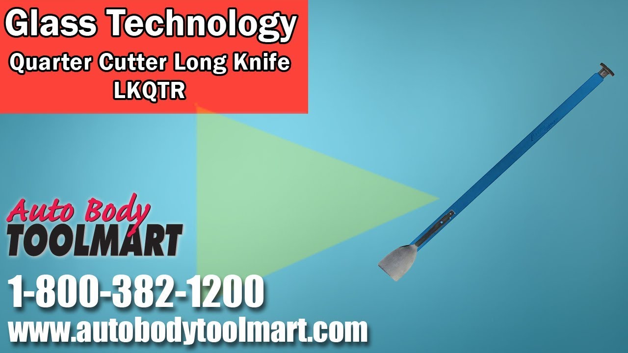 Glass Technology Quarter Cutter Long Knife - YouTube