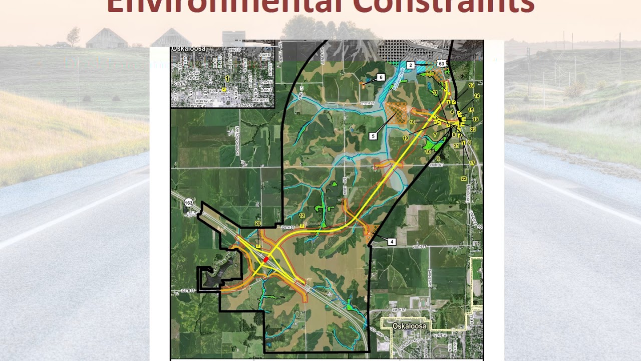 U.S. 63 Northwest Oskaloosa Bypass Public Hearing - YouTube