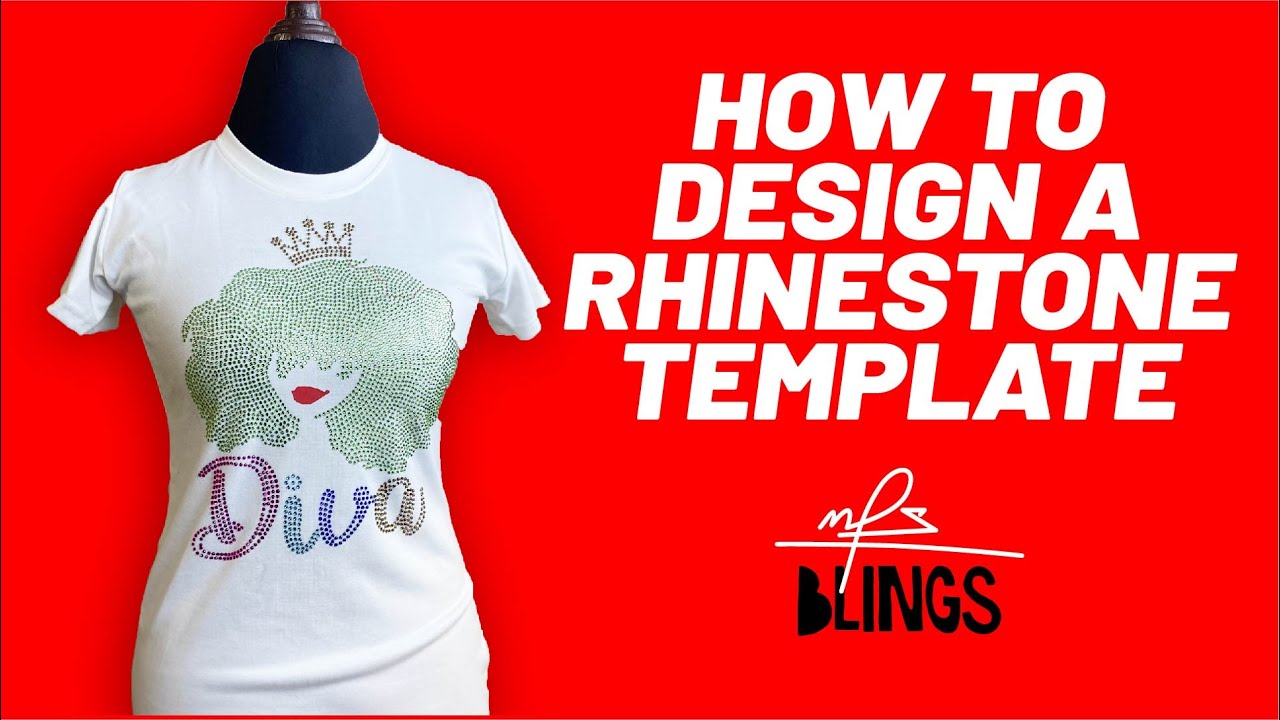 HOW TO DESIGN A CUSTOM-MADE RHINESTONE TEMPLATE IN COREL DRAW VERSION ...