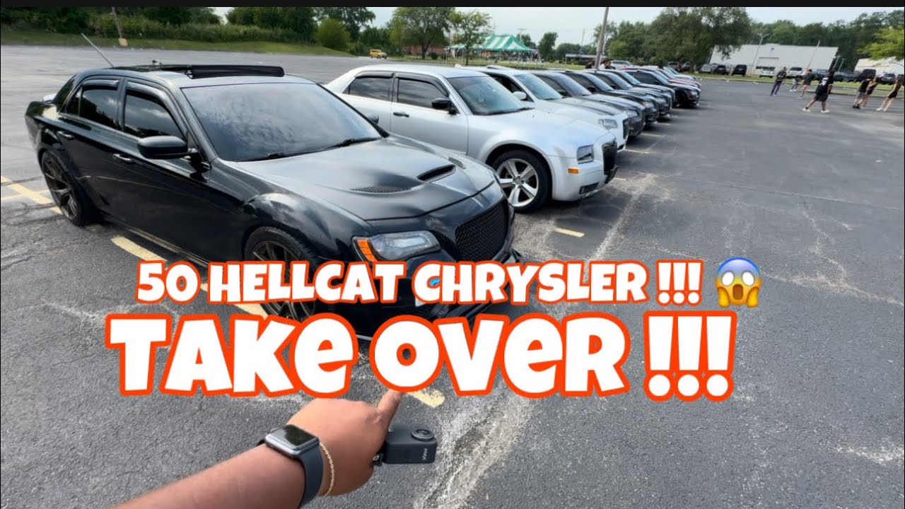 50 CHRYSLER 300S TAKE OVER CHICAGO STREETS & HIGHWAYS !!! - YouTube