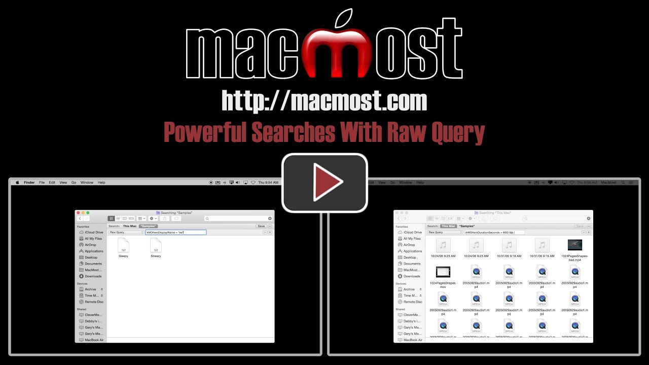 Powerful Searches With Raw Query (#1109) - YouTube