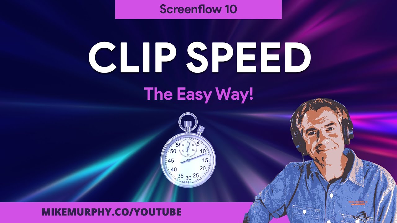 Screenflow 10 How To Change Clip Speed YouTube Screenflow 10 How To Change Clip Speed YouTube