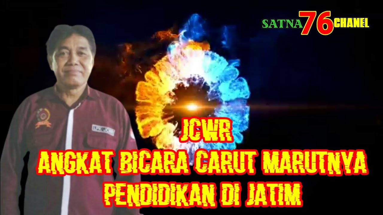 Carut Marut Dunia Pendidikan Meresahkan Masyarakat, Jcwr Angkat Bicara ...