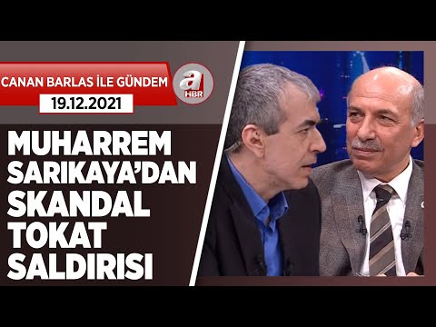 Konuklar, İHA muhabirine tokat atan Muharrem Sarıkaya'nın skandal hareketini tartıştı! | A Haber