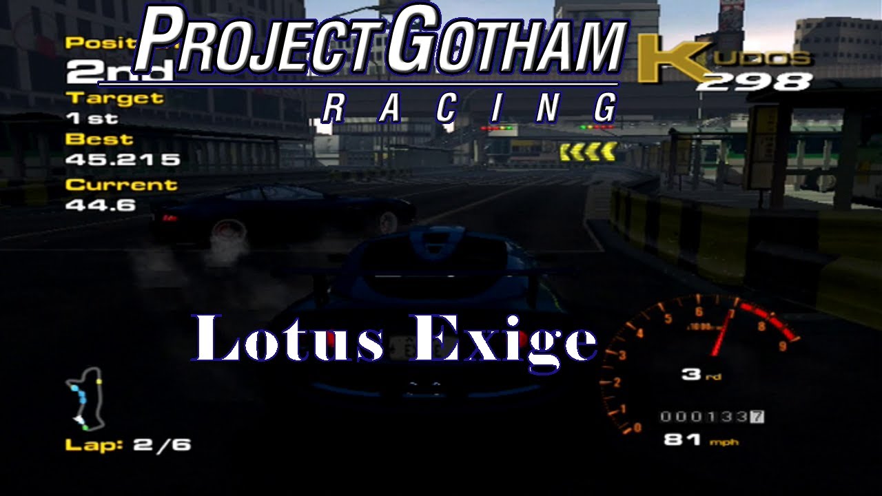 Project Gotham Racing 1 (PGR1): Lotus Exige Car (Gameplay) - YouTube
