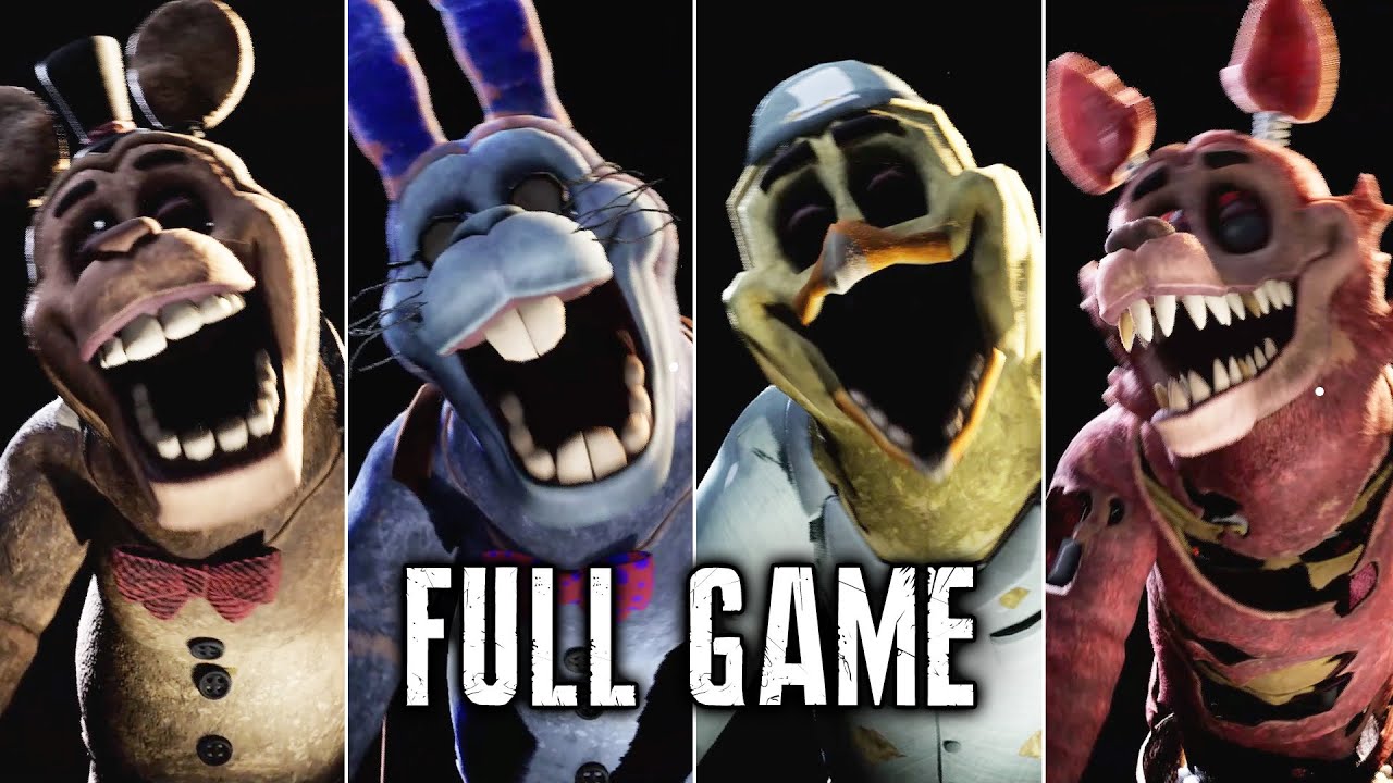 Fazbear Ent. Project Pitfall - Full Walkthrough + All Jumpscares - YouTube