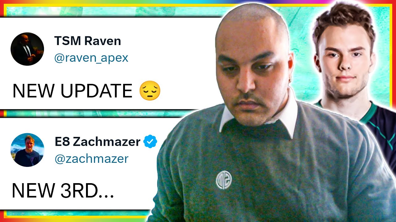 Raven EXPLAINS TSM NEW Strategy For ALGS... E8 ROSTER CHANGE?! ALGS ...