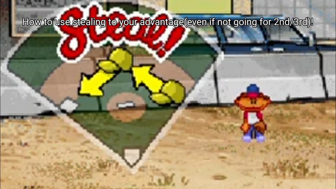 Backyard Baseball 97, 01, and 03 tutorial: how to use stealing to your ...