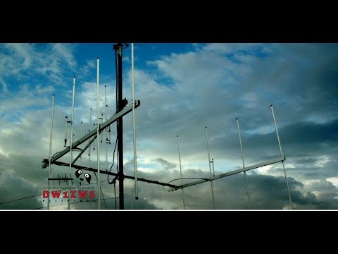 Tuning for resonance 4 Elements Twin Yagi and adding the phasing ...