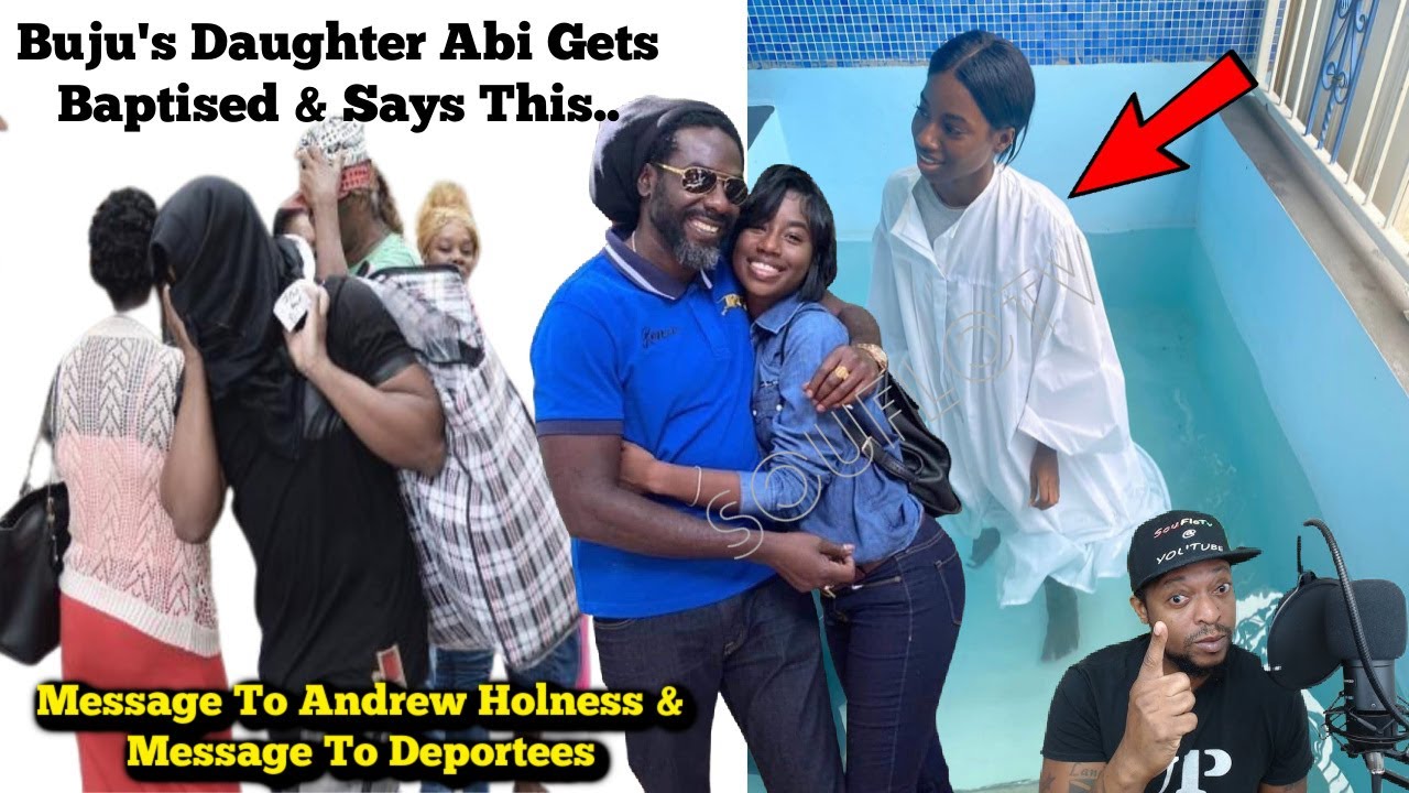 Buju Banton's Daughter Baptized/Message Deportees/ Message To Andrew ...