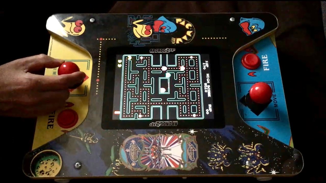 Nate and Beth play Pac-Man Plus and Super Pac-Man on Arcade1Up Head-To ...