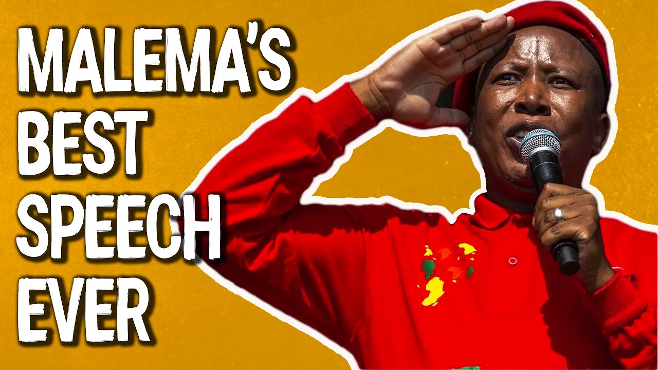 Julius Malema Just Gave the Best Speech of his Career - Must Watch ...