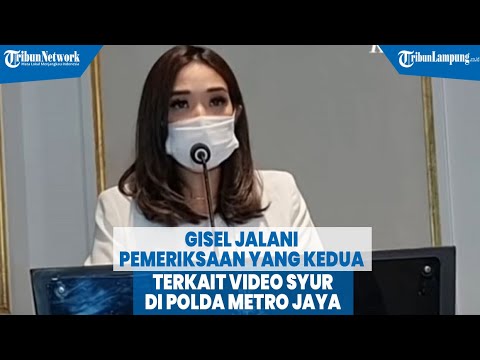 Artis Gisel Jalani Pemeriksaan Sebagai Tersangka Di Polda Metro Jaya